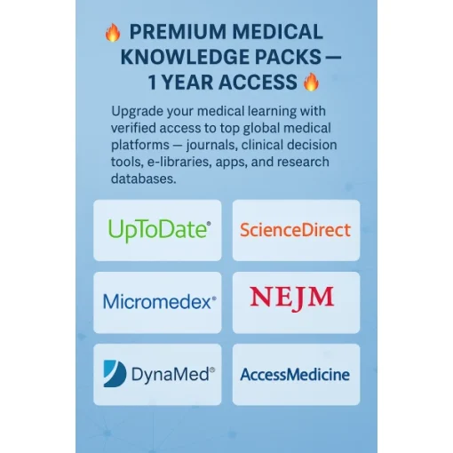 PREMIUM MEDICAL Accounts Pack — 1 YEAR ACCESS | MedicalAmboss