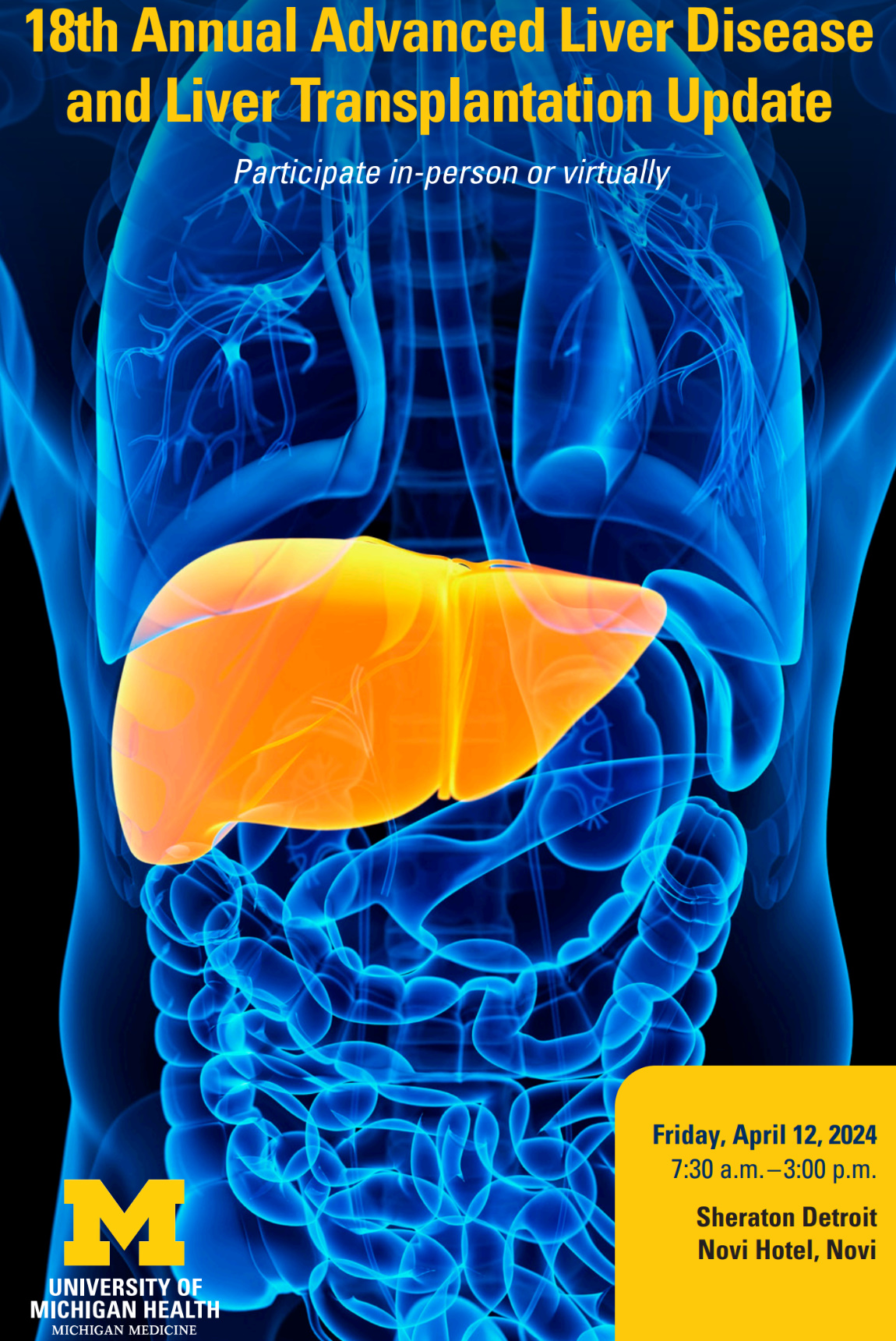 Michigan Medicine 18th Annual Advanced Liver Disease And Liver ...
