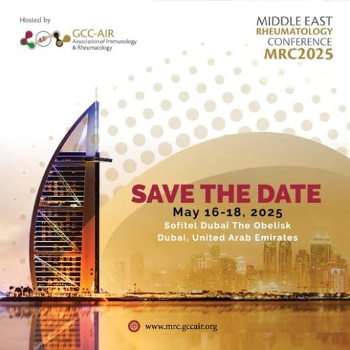 Association Of Immunology And Rheumatology Middle East Rheumatology ...